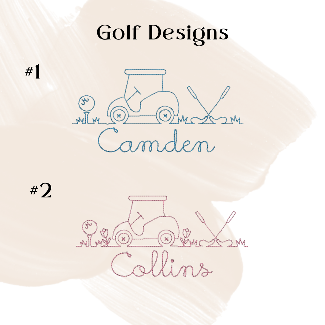Golf Collection Designs – Pines and Needles